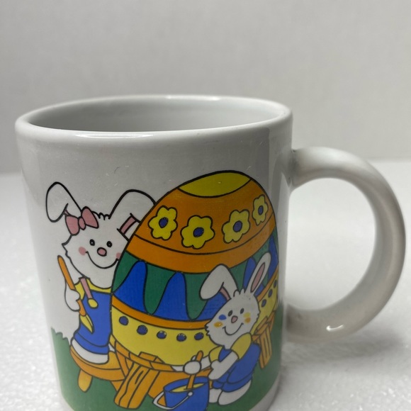 Dining | Easter Ceramic Mug Bunny Rabbits Tea Coffee Hot Chocolate ...